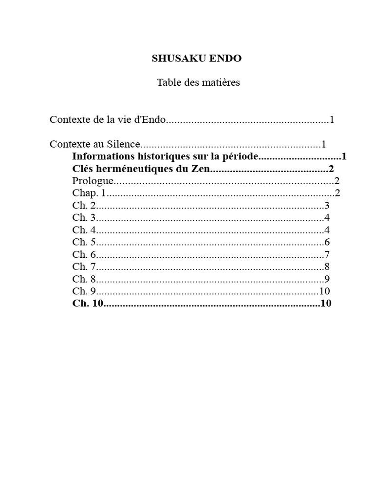 Silence Endo | PDF | Post-colonialisme | Église catholique