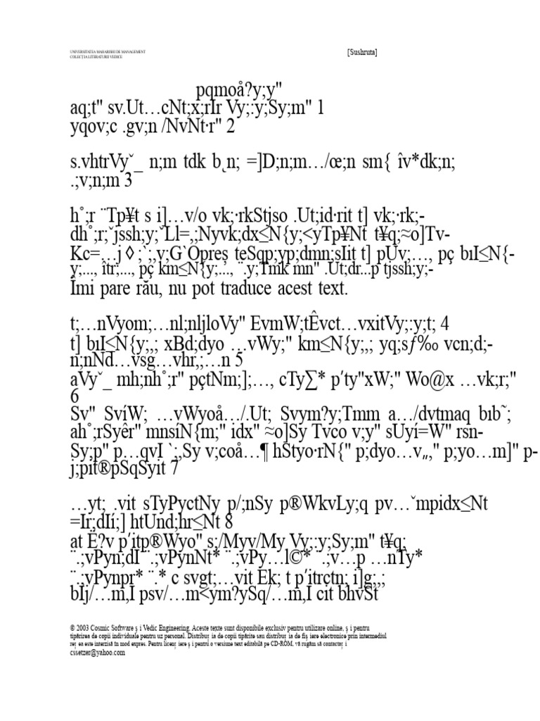 Sushruta Samhita - Sharira Sthana - Pratyeka-Marma-Nirdesha | PDF