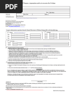 Federal Inmate Visitation Notification Form | PDF | Rape | Prison