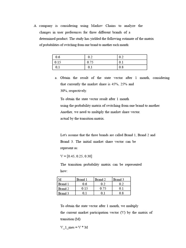 Markov Chains and Random Walks | PDF | Markov Chain | Linear Algebra