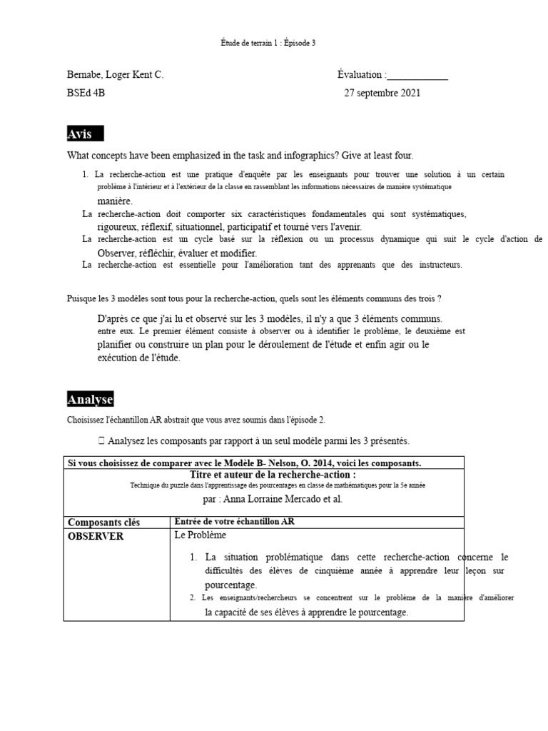 FS2 Ep3 | PDF | Apprentissage | Pédagogie