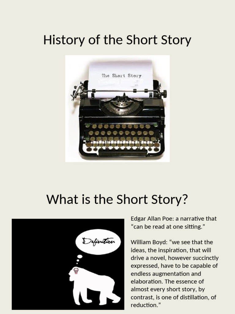 History­_of­_the_Short_Story_IMP | PDF