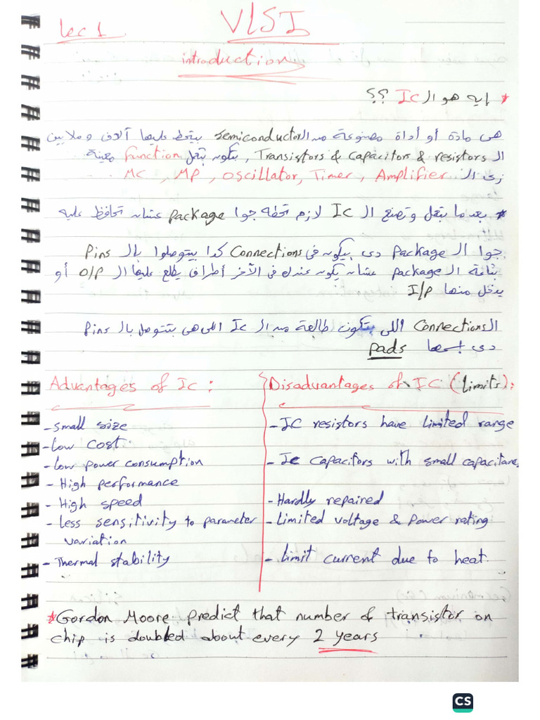 Lec 1 VLSI | PDF
