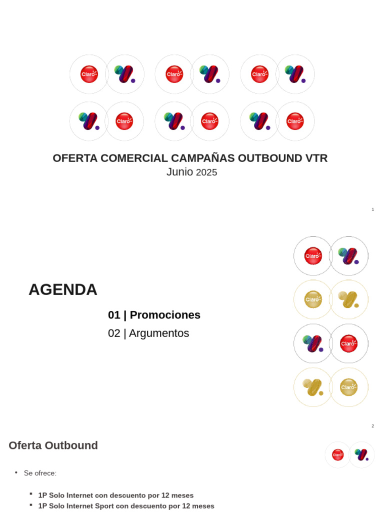 Oferta Outbound VTR 2025 | PDF | Streaming Media | Radiodifusión