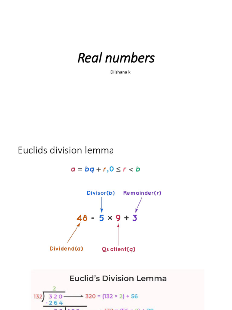 Real Numbers | PDF
