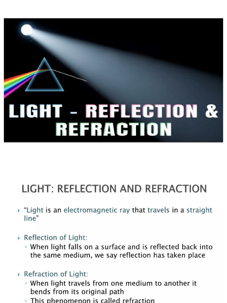Light Class 10 CBSE | PDF