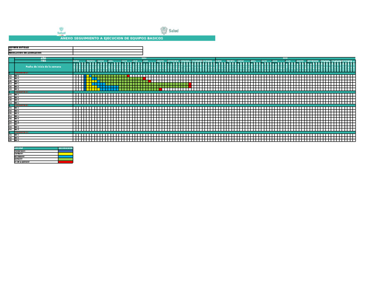 Anexo 2 Cronograma Mensual de Despliegue Territorial EBS | PDF