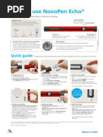 Humulin R U-500 KwikPen User Guide | PDF | Syringe | Injection (Medicine)
