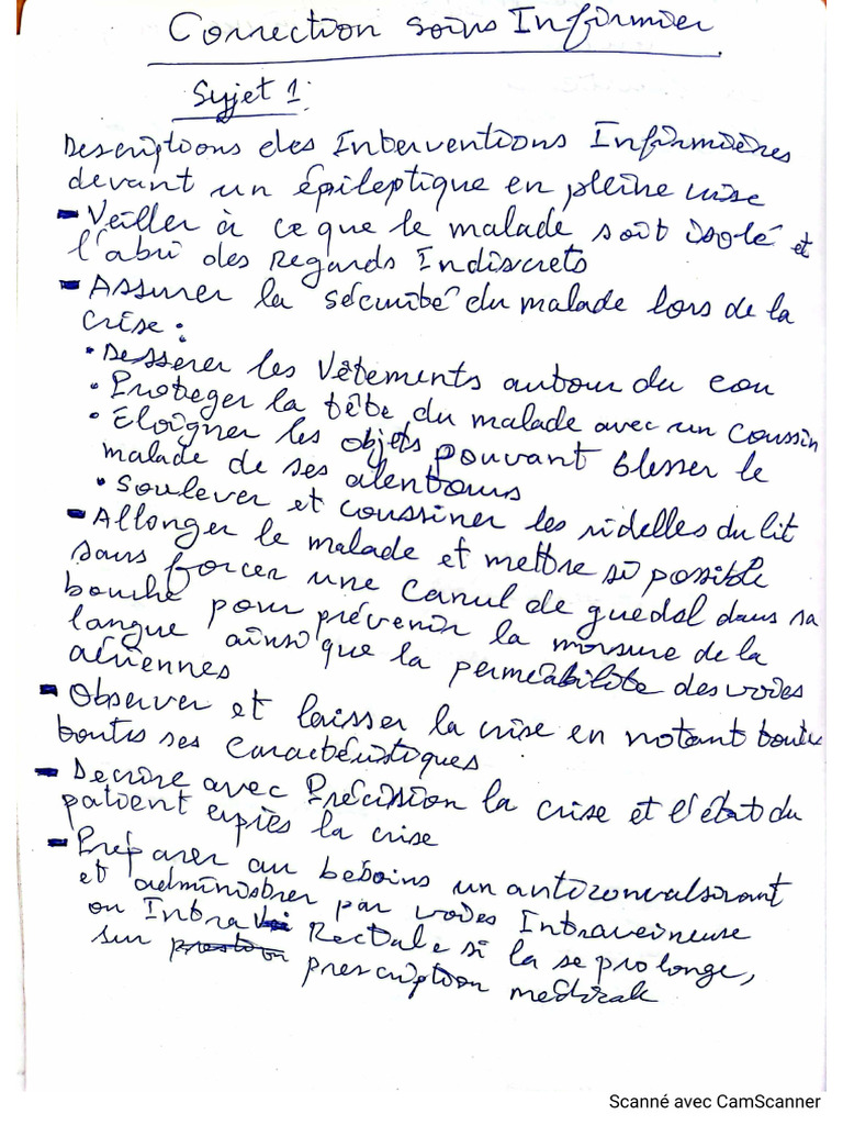 Soins infirmiers | PDF