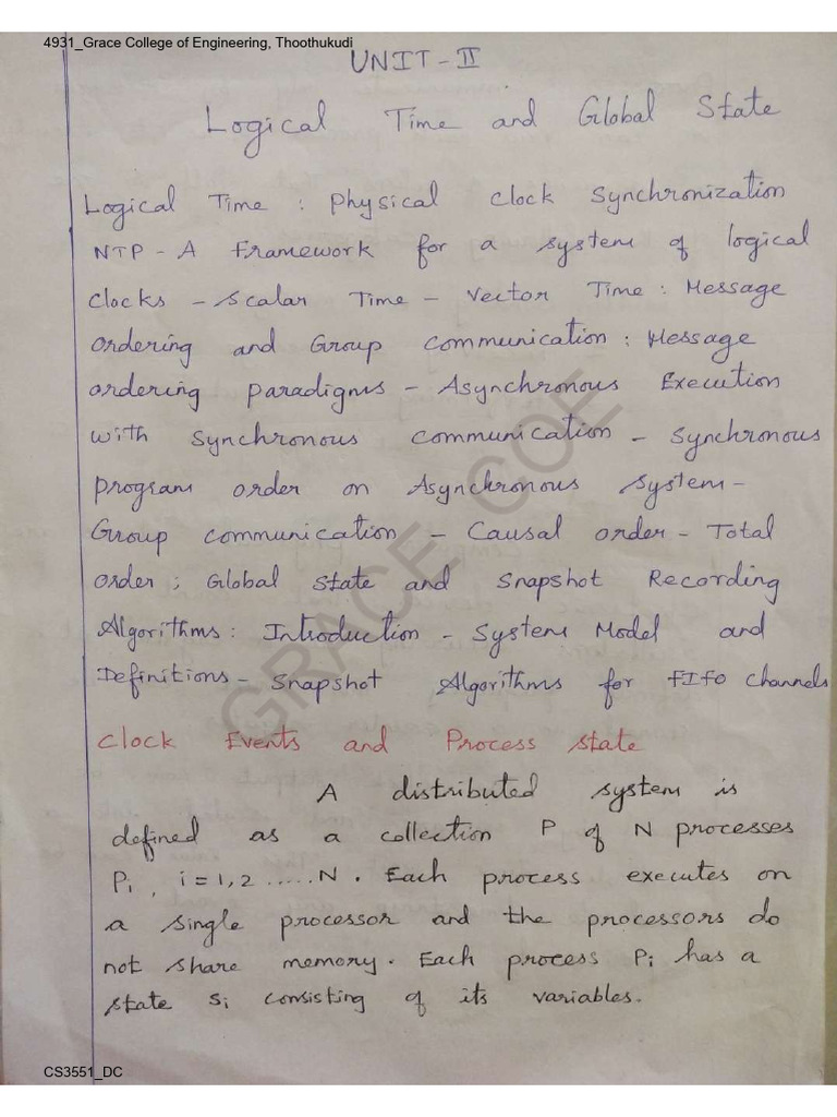 SEM 5 DC UNIT 2 | PDF