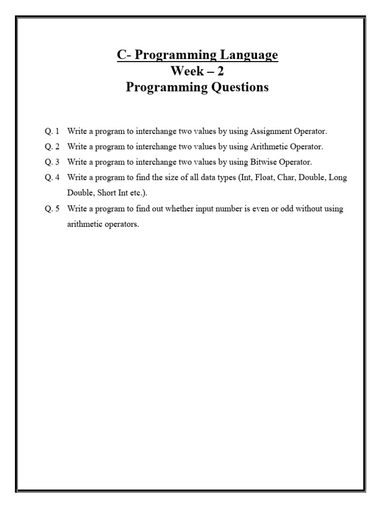 Week 2 | PDF