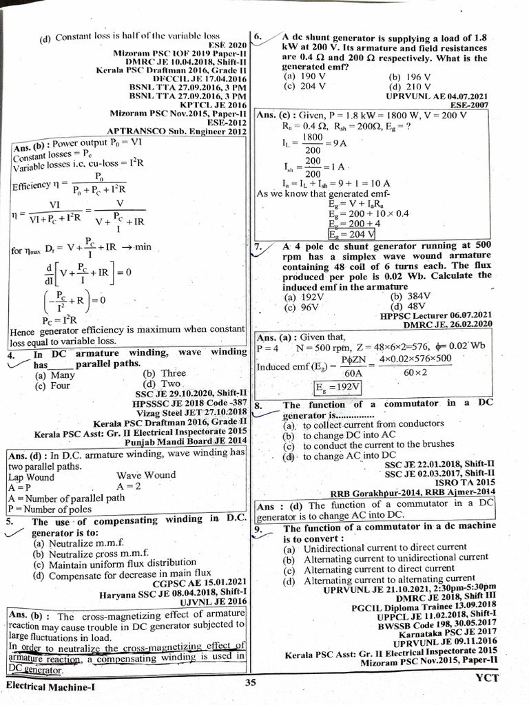 Adobe Scan 07-May-2025 (1) | PDF | Electric Generator | Electrodynamics