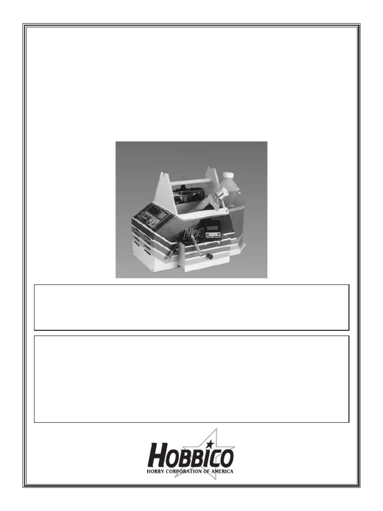 field box hobbico basico | PDF | Drawing | Adhesive