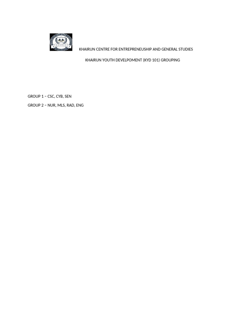 Kyd 101 | PDF