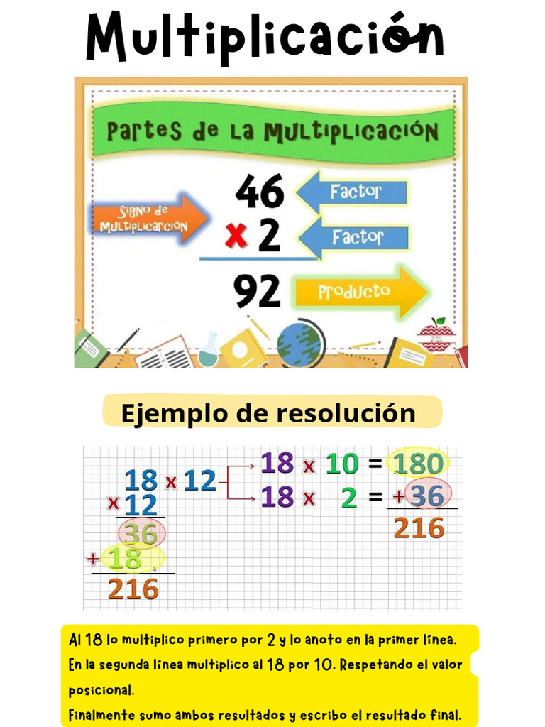 Ejemplos de Multiplicación y División | PDF