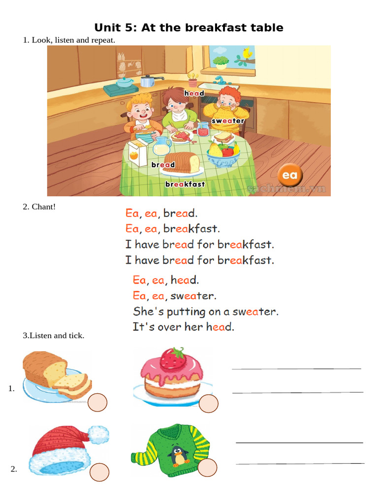 Unit 6 SGK | PDF