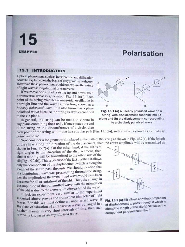 Polarisation BK Pandey | PDF