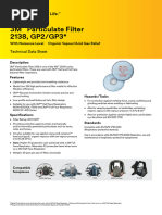 3M Disposable Respirator 1860, 1860S, N95: Technical Data Sheet | PDF ...