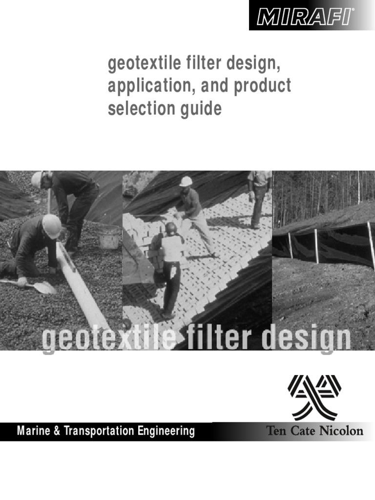 Tencate Geotextile | PDF | Drainage | Filtration