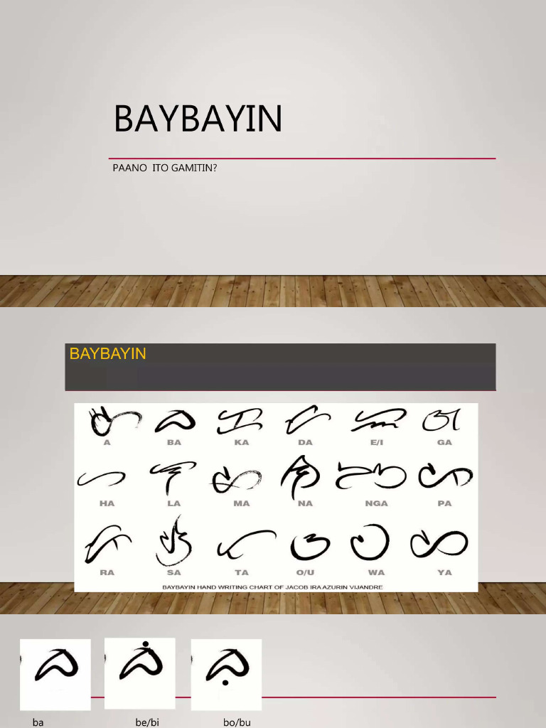 Pagsulat NG Baybayin | PDF