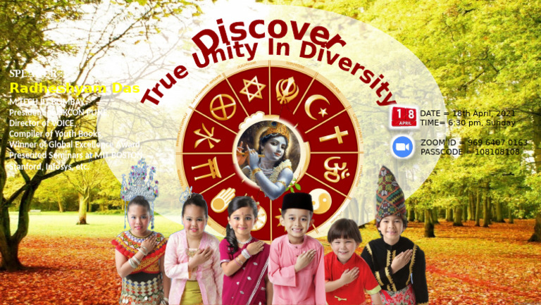 DYS 8 - Discover Unity in Diversity - Poster | PDF