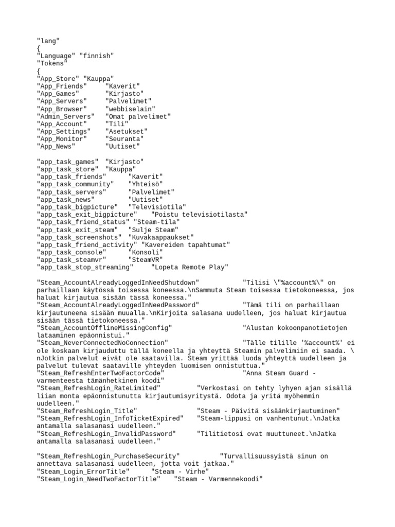 Platform Finnish | PDF