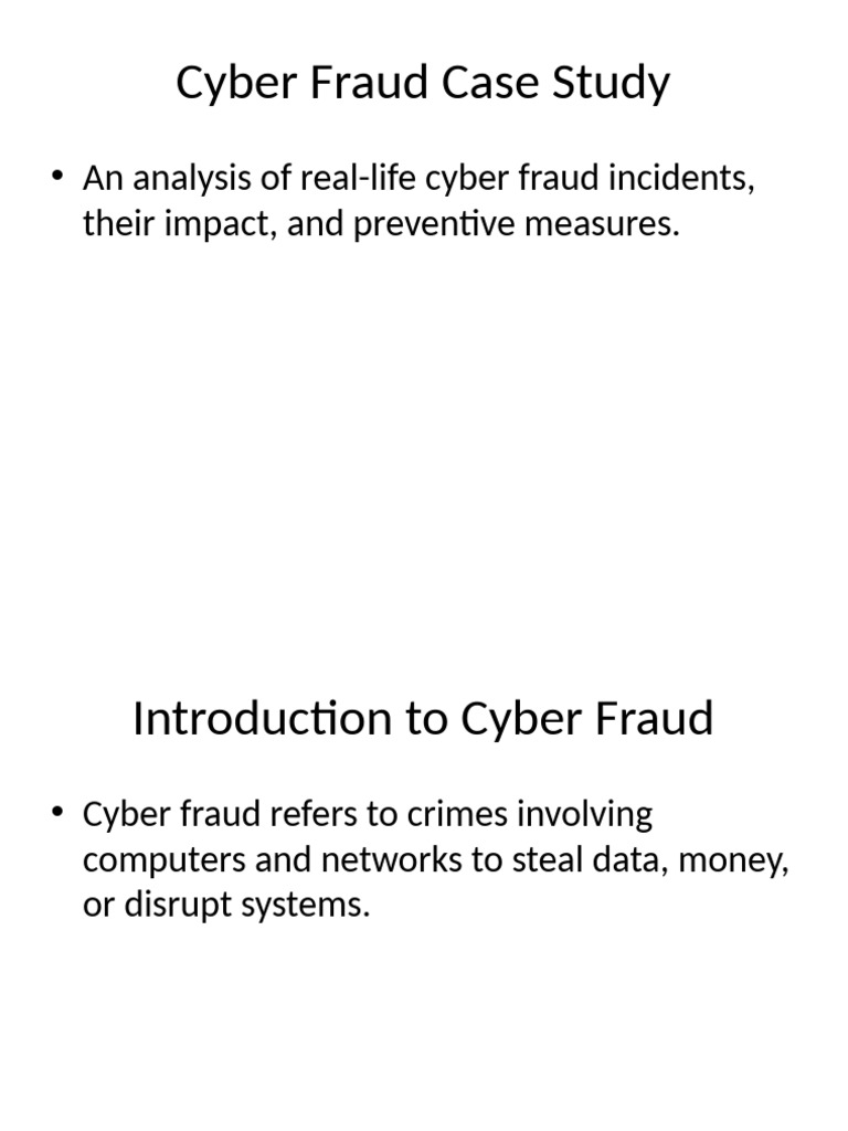 Cyber_Fraud_Case_Study_Detailed | PDF | Phishing | Security