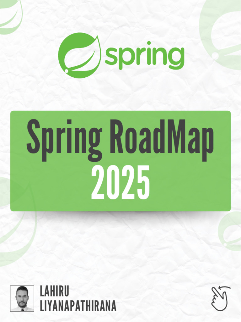 Spring Roadmap 2025 | PDF
