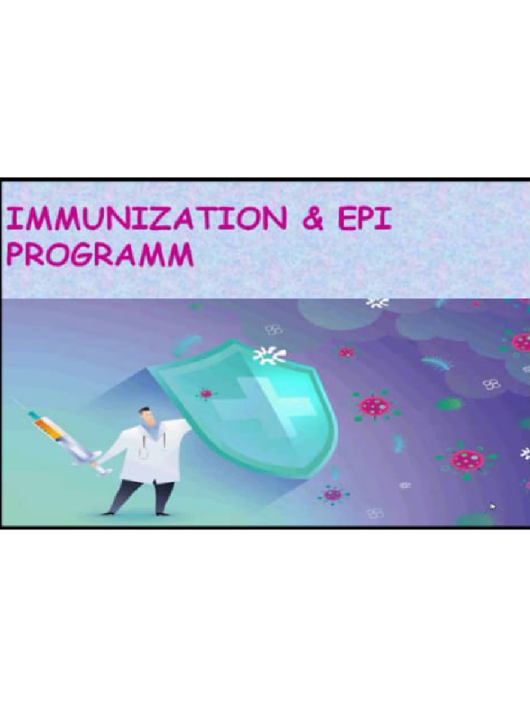 EPI Vaccination | PDF