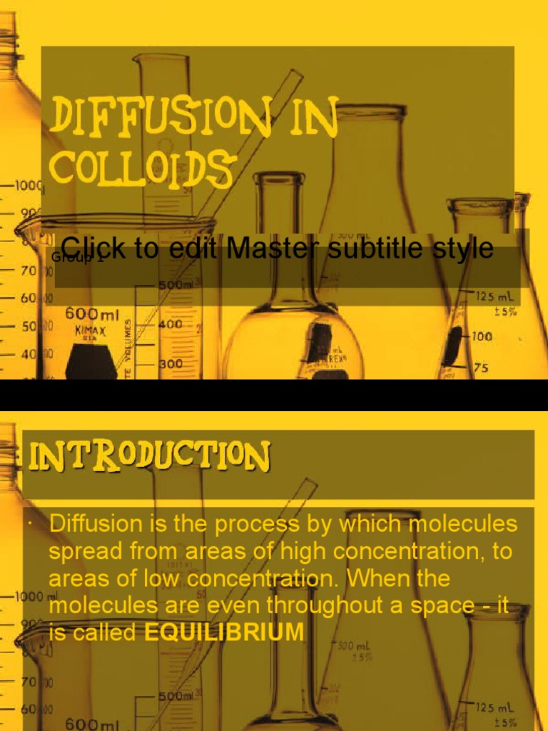 Bio Lab Presentation | PDF | Diffusion | Gelatin