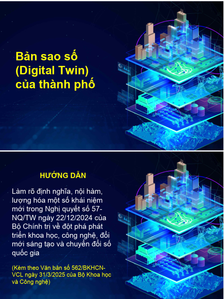 Digital Twin Bo KHCN | PDF