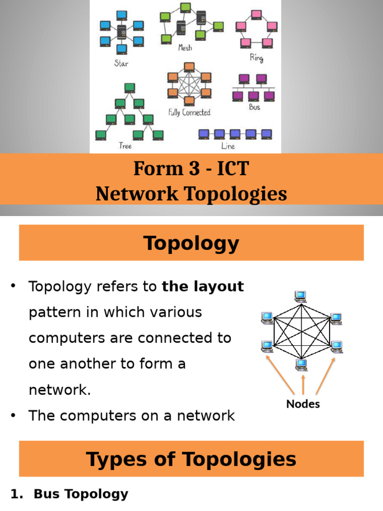 Form 3 - ICT - Topologies | PDF