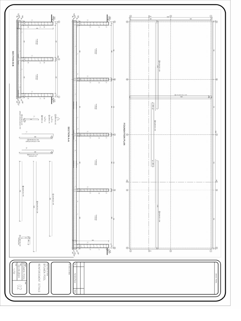 Bitumen Pool Reinforcement-02 | PDF