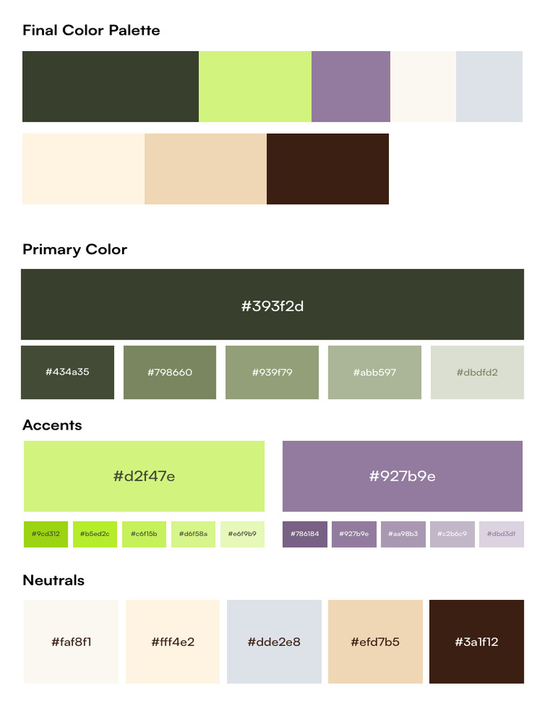 Color Palette | PDF