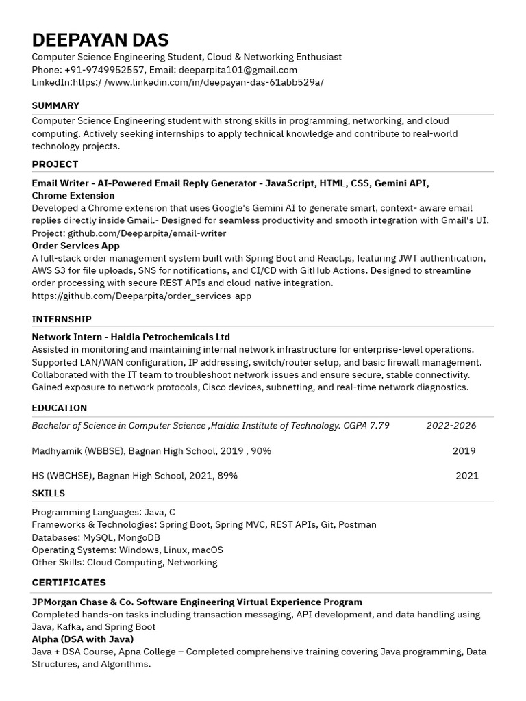 Deepayan Das New | PDF