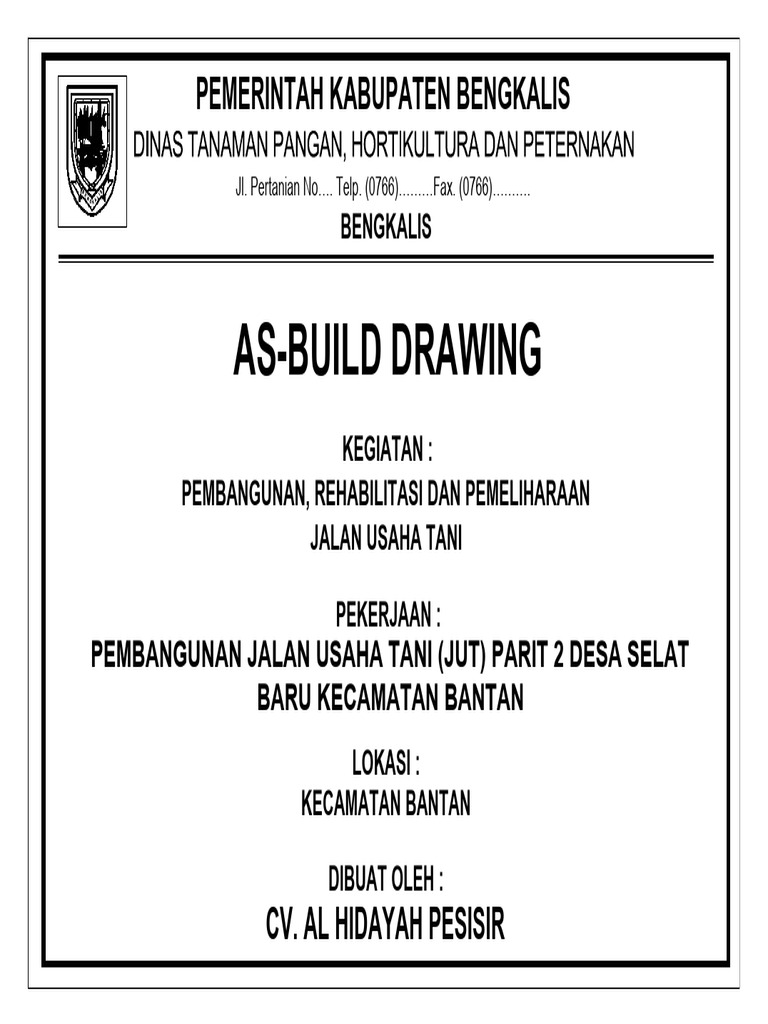 Asbuilt Drawing | PDF