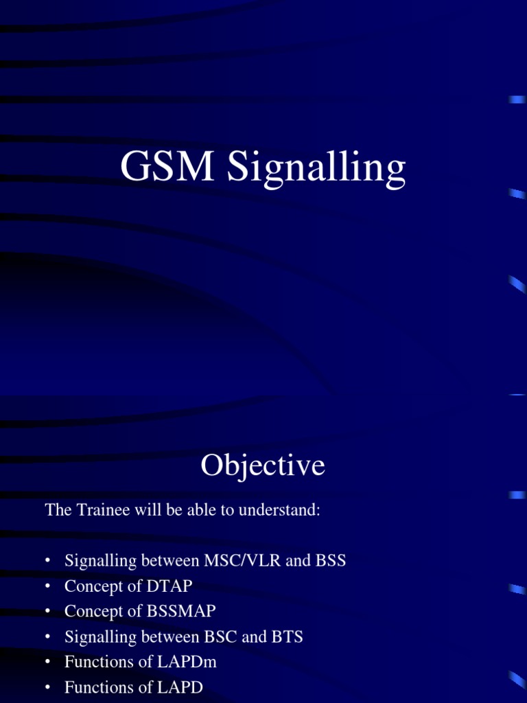 GSM Signalling | PDF | Internet Protocols | Computer Architecture
