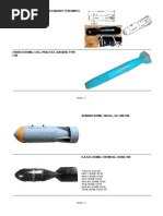 Overview of BLU Bombs and Submunitions | PDF | Cluster Munition | Bomb