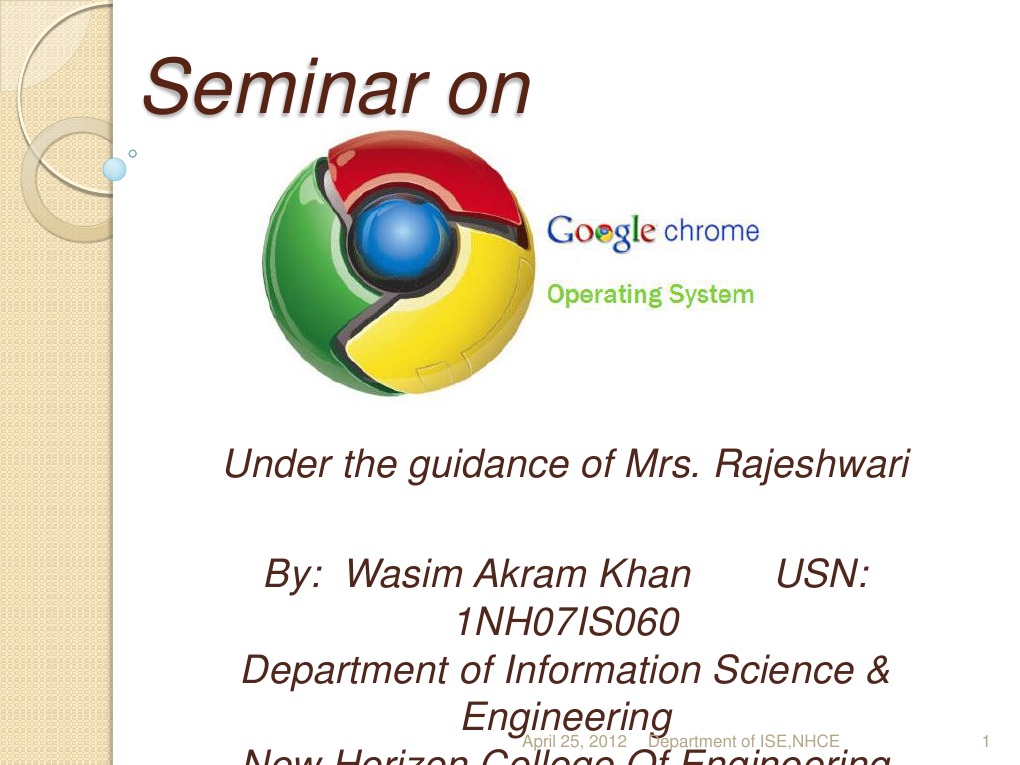 Seminar | PDF | Operating System | Computing