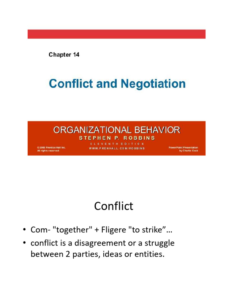Conflict Management Student | PDF