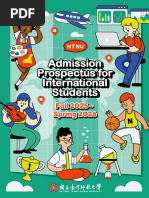 NTU 2024/2025 Admission Guidelines | PDF | Academic Degree | University ...