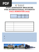 NTU 2024/2025 Admission Guidelines | PDF | Academic Degree | University ...