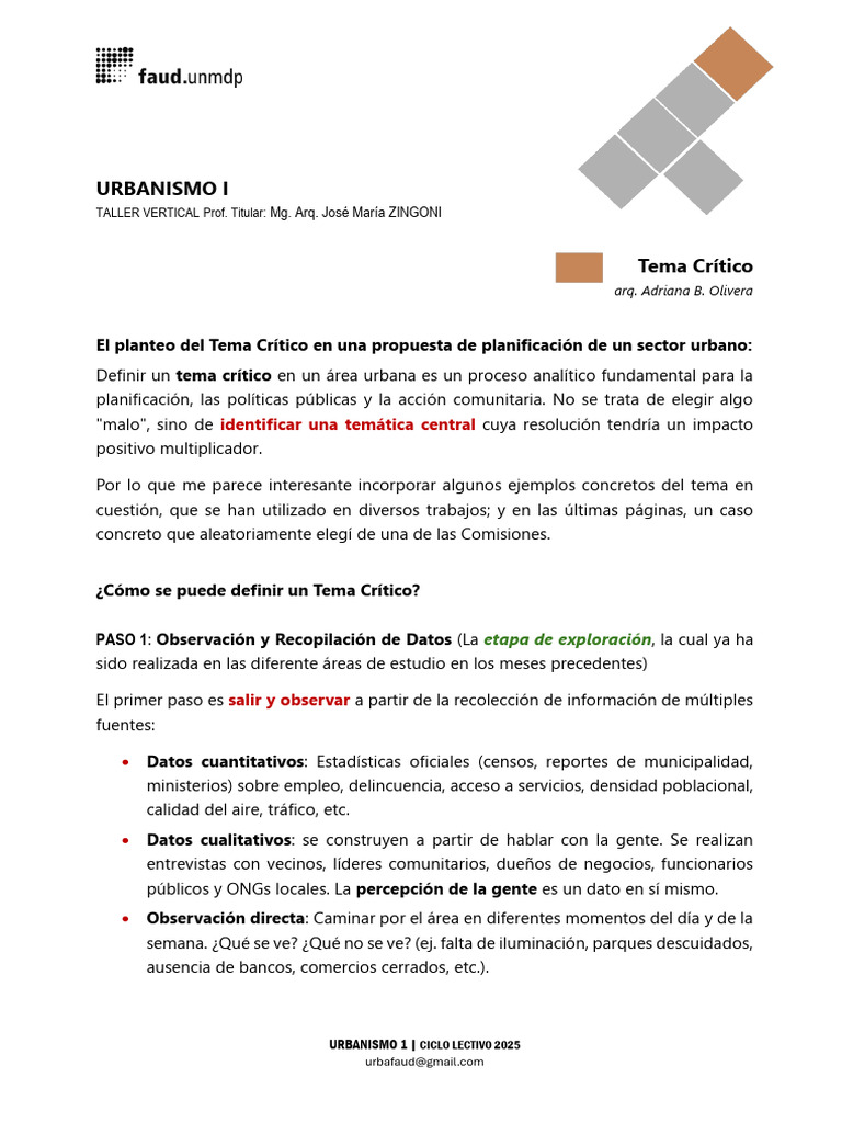 TP 4-Tema Crítico Cómo Estructurarlo | PDF | Análisis FODA | Transporte