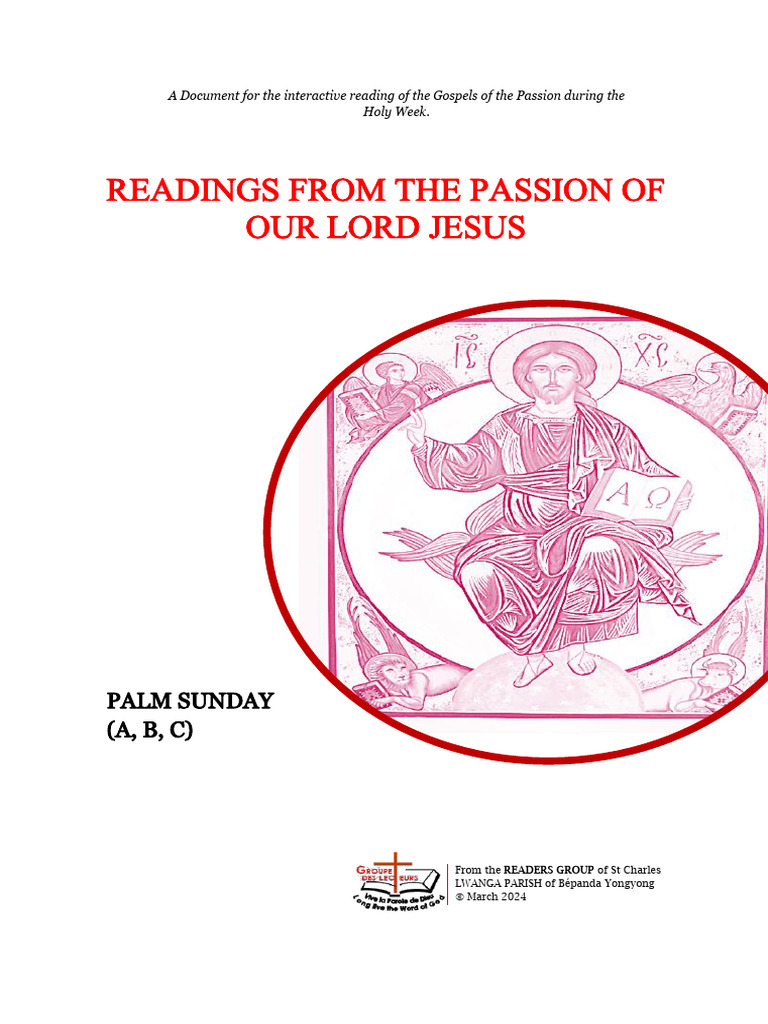 Passion Gospels Reading Guide | PDF