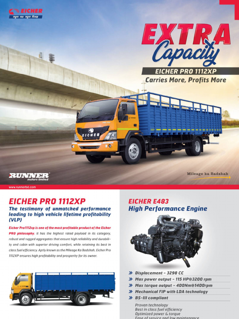 Eicher Pro 1112 | PDF