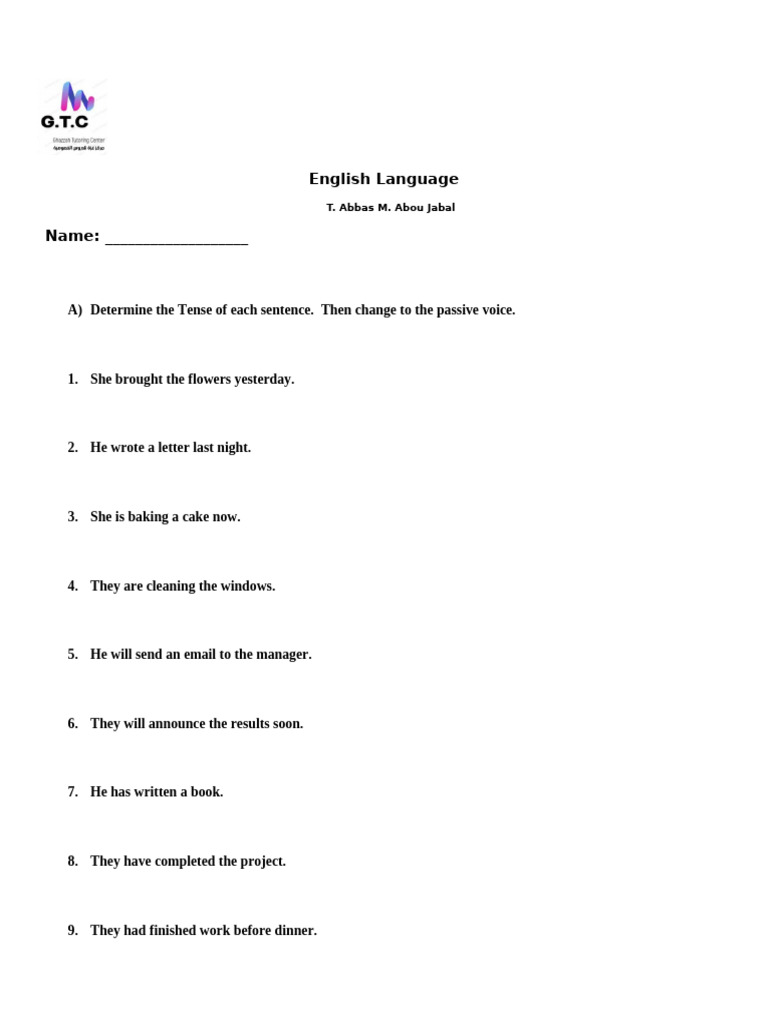 Active and Passive Exercise | PDF
