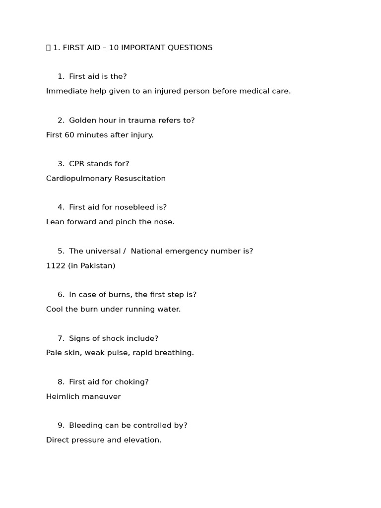 Essential Medical Questions & Answers | PDF | Blood Type | Red Blood Cell