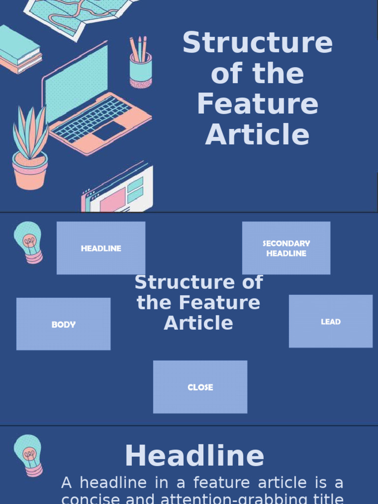 Feature Article Structure Explained | PDF | Image | Attention