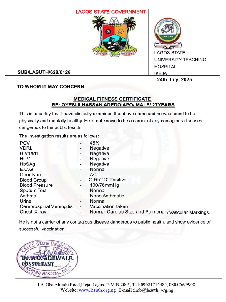Hassan Fitness-1 | PDF