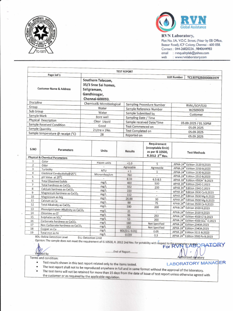 Southern Telecom - Bore - 0001 | PDF